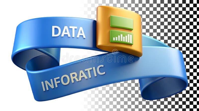 Data Banner, Information and Analytics Message Illustration Design Png ...