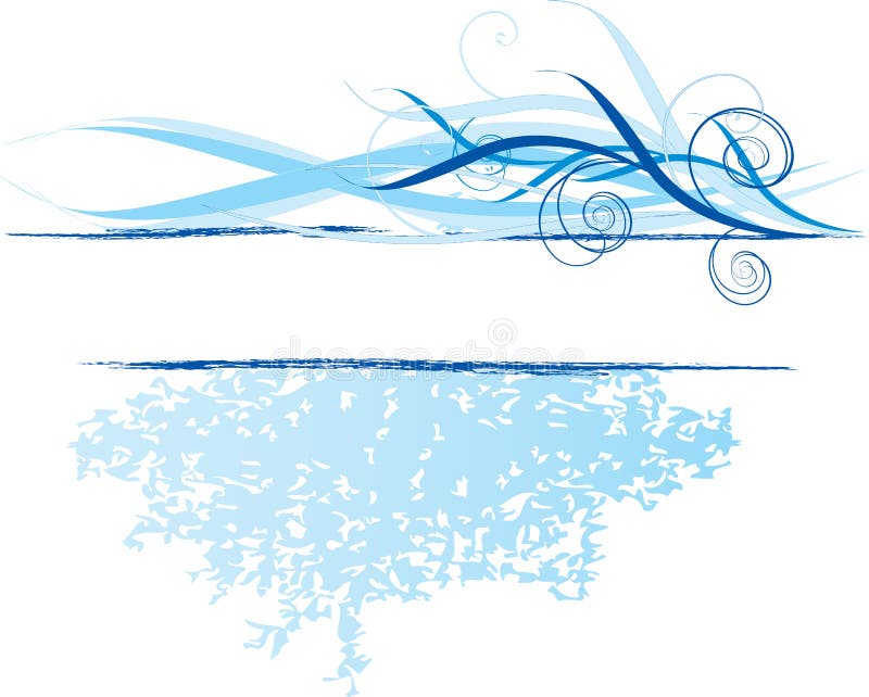 Blue Banner, Design Element Stock Vector - Illustration of banner ...