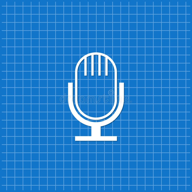 Banner with microphone stock illustration. Illustration of flyer - 29833127