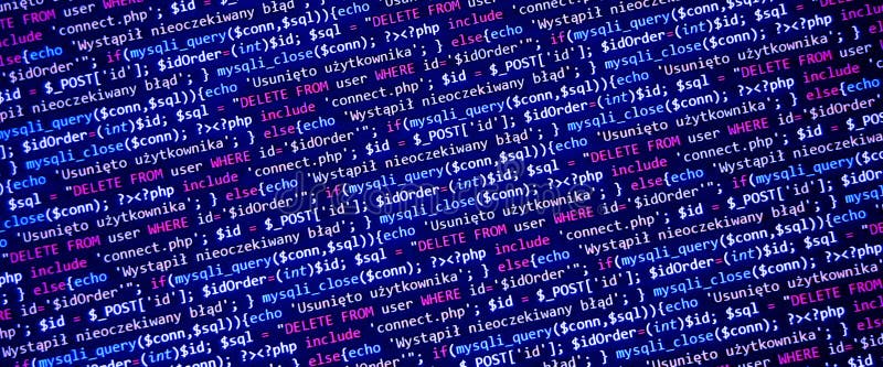 Coding Concept Software Development Monitor Technology Display Application Source Code