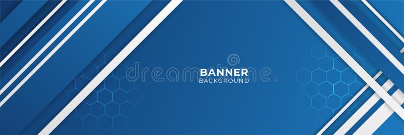 Blue Banner Templates Designed for the Web. Simple Blue Banner or ...