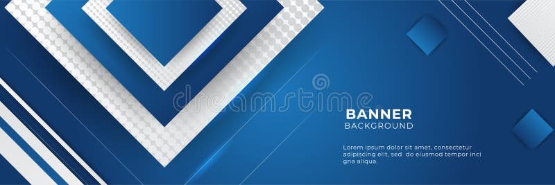 Blue Banner Templates Designed for the Web. Simple Blue Banner or ...