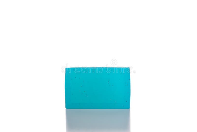 Blue Bar of Soap stock image. Image of pure, health - 124090131
