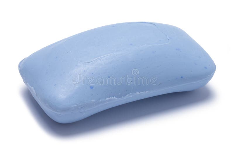 Blue Bar of Soap stock image. Image of soap, copy, rectangle - 283127171