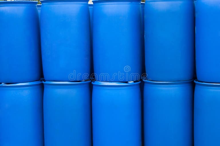 283 Blue Shipping Barrels Stock Photos - Free & Royalty-Free Stock ...