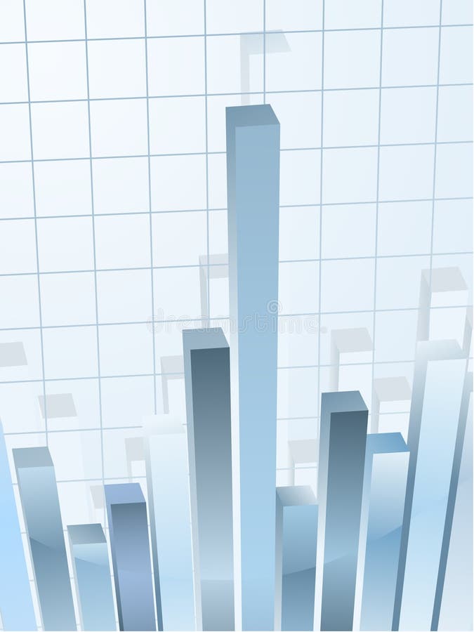 Blue bars vector stock vector. Illustration of calculating - 10732009