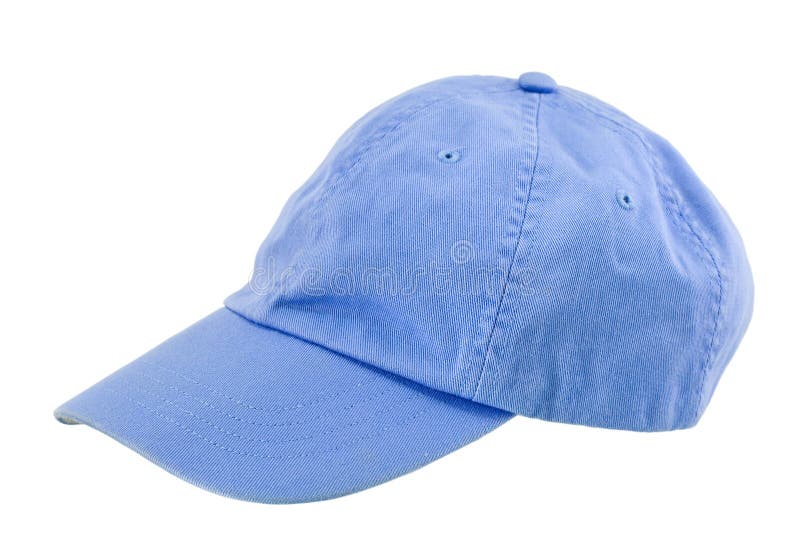 Blue Baseball Cap in Angles View Front and Back. Mockup Baseball Cap ...