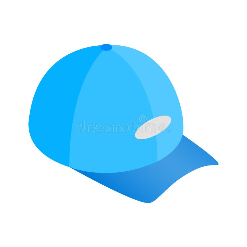 Blue Baseball Cap in Angles View Front and Back. Mockup Baseball Cap ...