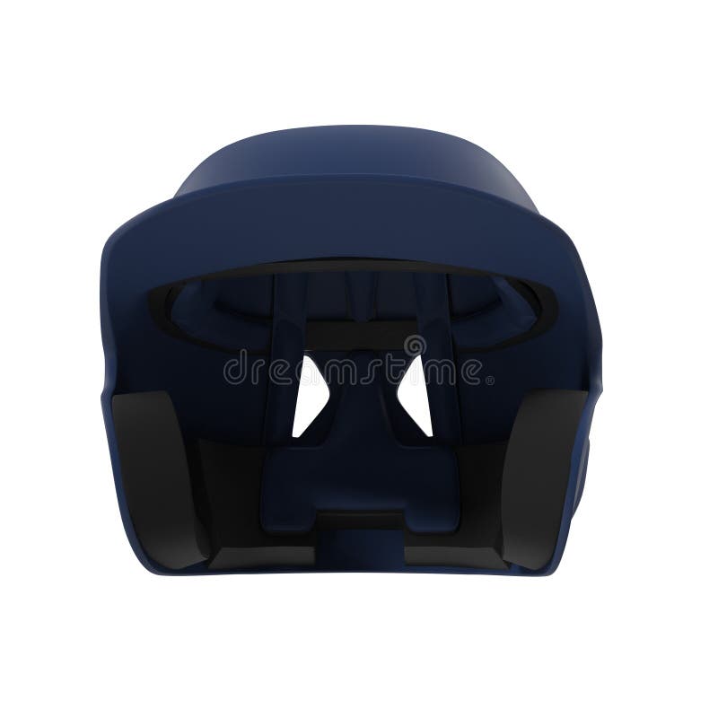 Baseball Helmet Front View Stock Illustrations – 207 Baseball Helmet ...