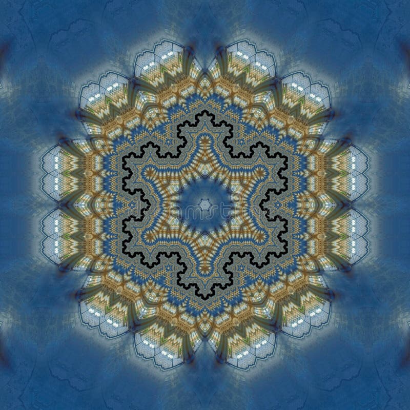 Blue Based Abstract Background Template Blurry Shapes Stock ...