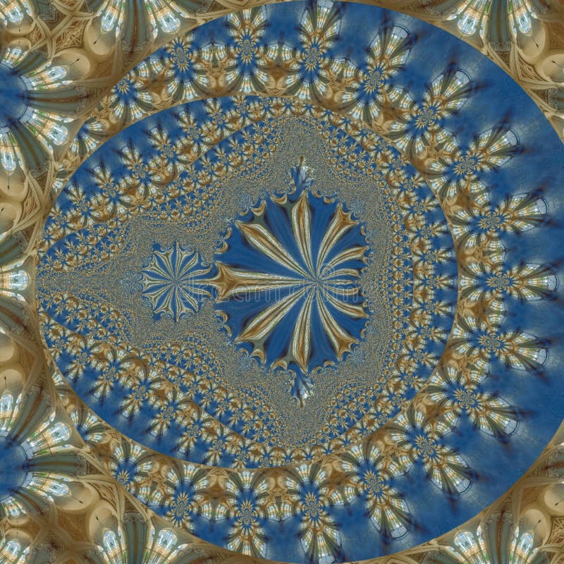 Blue Based Abstract Background Template Blurry Shapes Stock ...