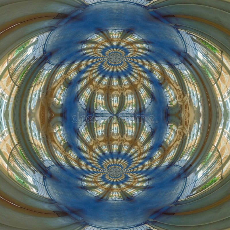 Blue Based Abstract Background Template Blurry Shapes Stock ...