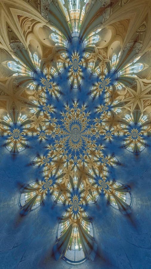 Blue Based Abstract Background Template Blurry Shapes Stock ...