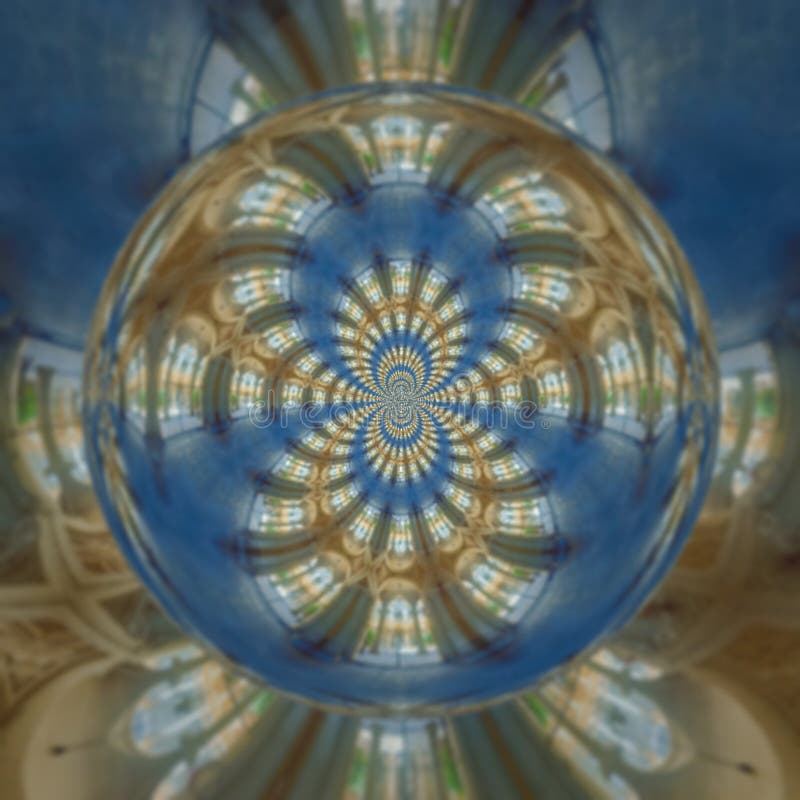 Blue Based Abstract Background Template Blurry Shapes Stock ...