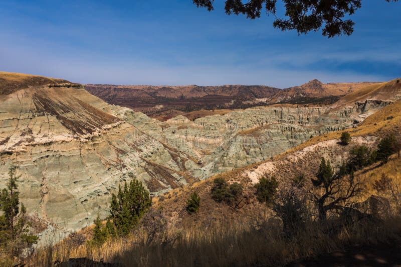 Blue Basin Geological Feature Stock Photo - Image of central ...