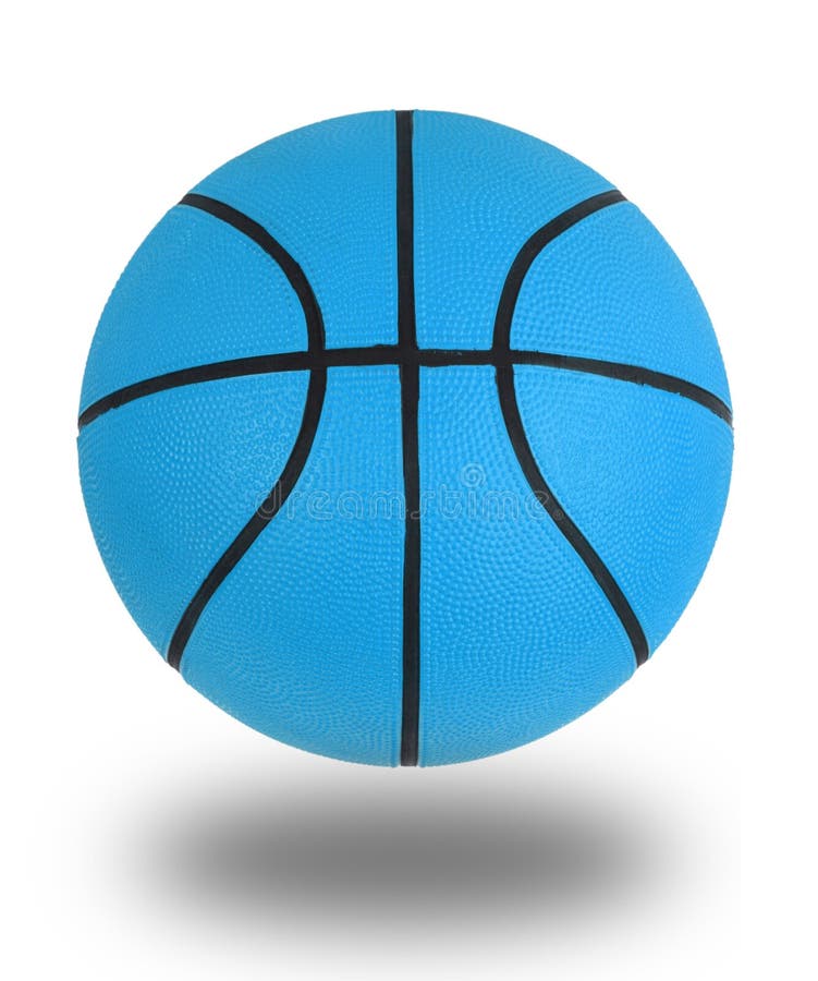 Blue basketball stock image. Image of athletics, round - 8475599