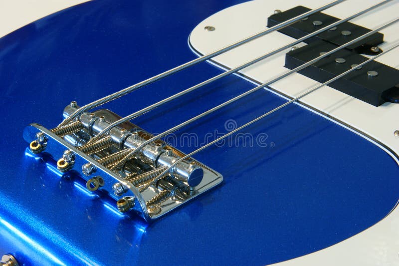 Blue Bass stock photo. Image of rock, instrument, country - 6340708