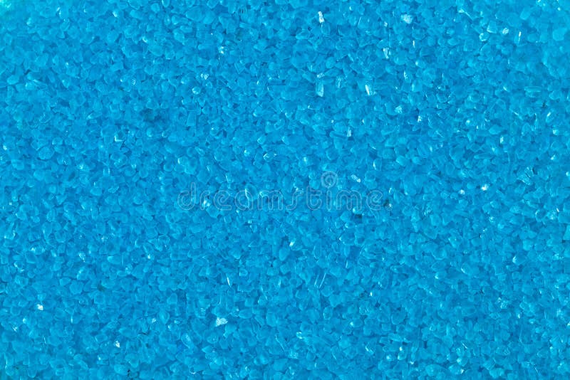 Blue bath salt stock image. Image of care, salt, mineral - 14056157