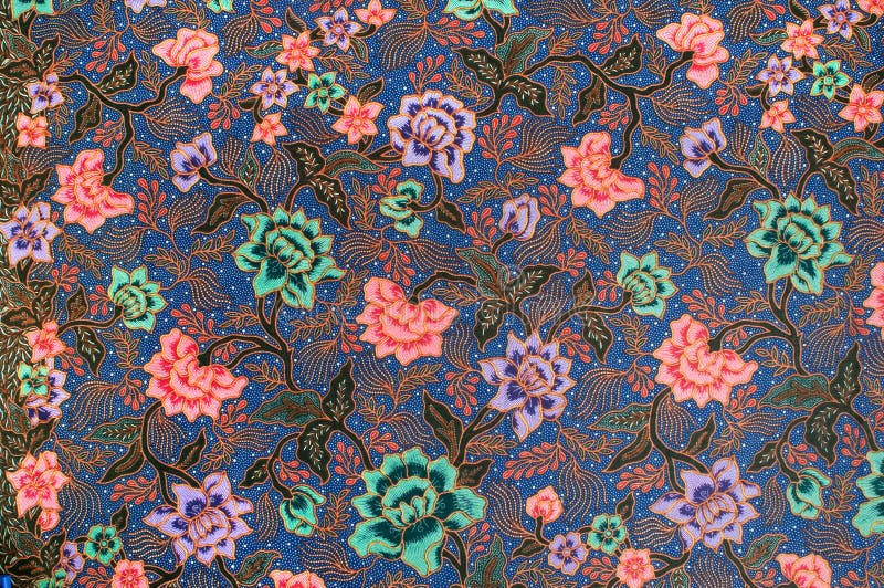 Batik Motif stock photo. Image of creepers, batek, plants - 17399324