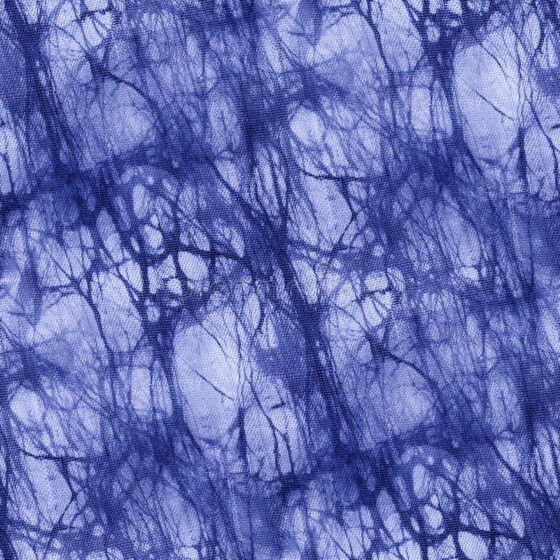 Blue Batik Fabric - Seamless Background Stock Image - Image of easter ...