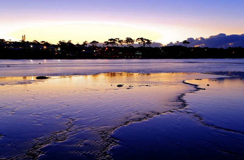 Blue beach stock image. Image of landscape, romantic - 15258679