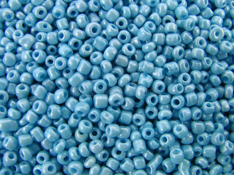 Blue beads stock image. Image of accessories, tubes, particle - 3351083