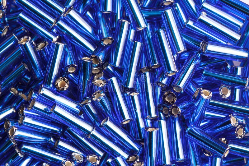 Blue beads stock photo. Image of beautiful, abstract - 62638172