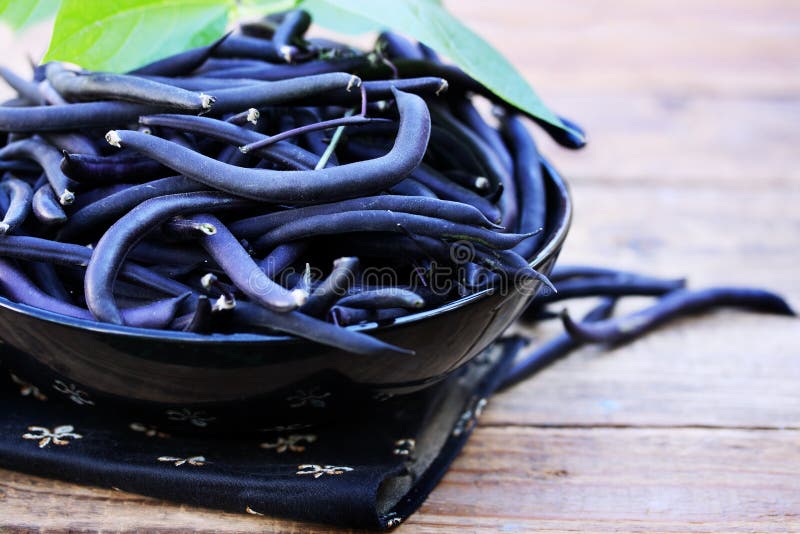 Blue beans, rustic stock photo. Image of indoors, colors - 66329380