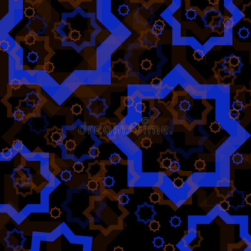 Blue Beautiful Color Star Background in New Modern Style Stock ...