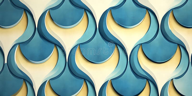 Blue and Beige Abstract Pattern Seamless Texture Background for Design ...