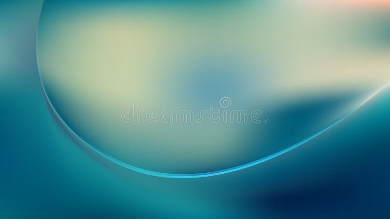 Blue and Beige Abstract Wave Background Vector Image Stock Vector ...
