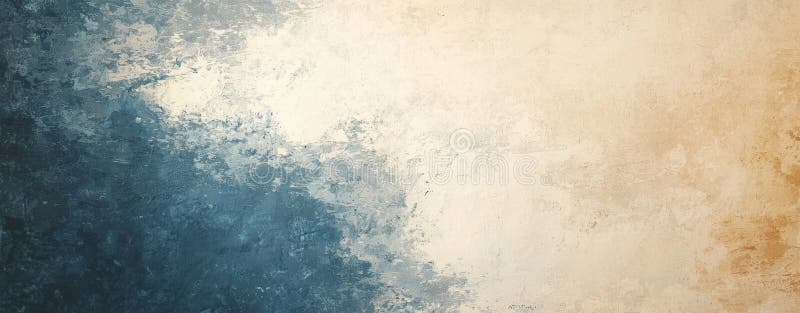 Blue and Beige Colors Blending Together, Creating a Gradient Effect on ...