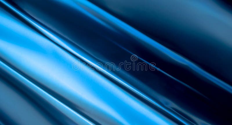 Blue Bent Metal Sheet with Visible Texture. Background Stock Photo ...