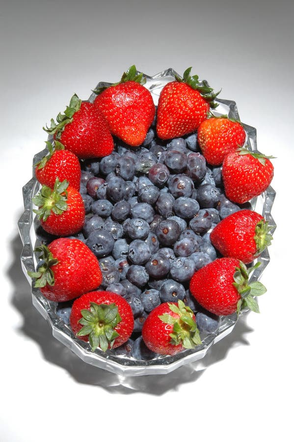 Blue berries straw berries stock image. Image of agriculture - 183971