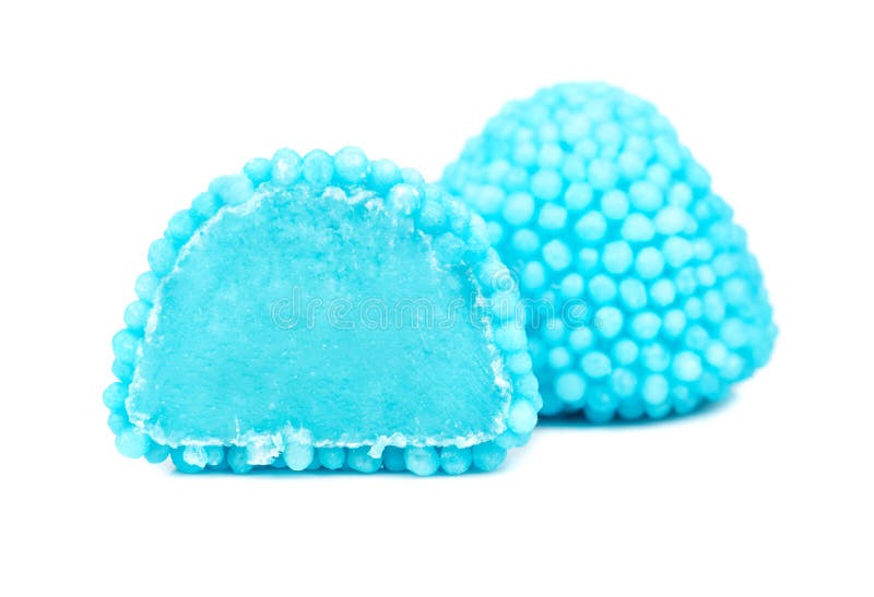Blue berry jelly candies stock photo. Image of isolated - 83149848