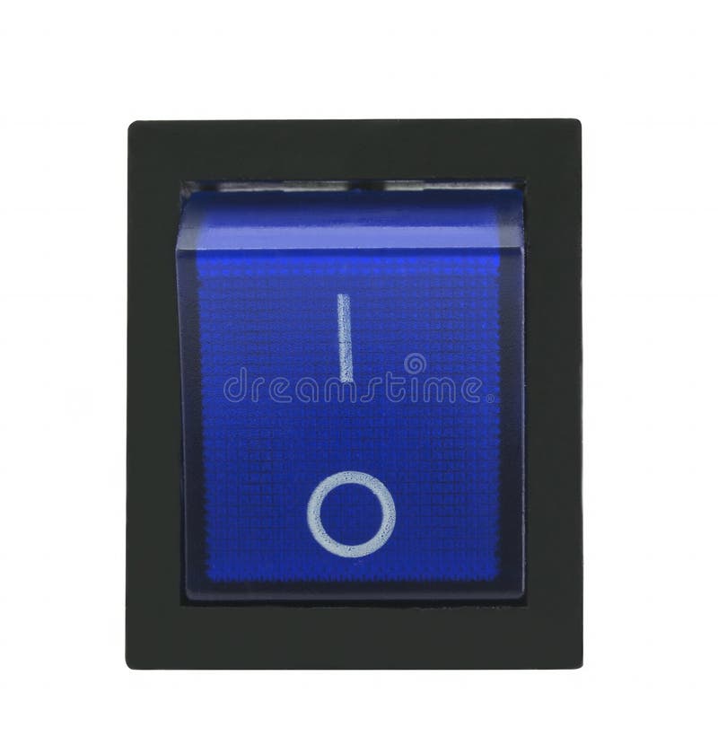 Blue Big and Small Buttons Isolated Stock Image - Image of design ...