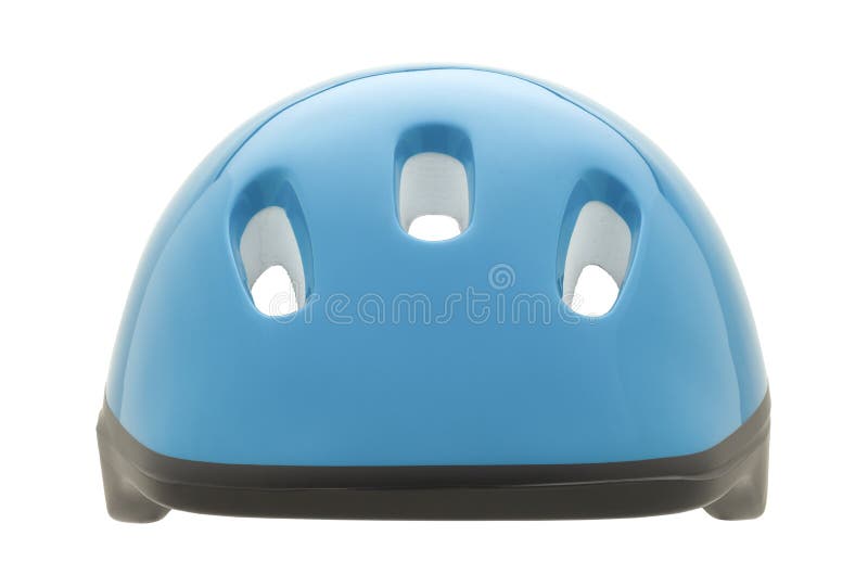 Blue Bike Helmet stock photo. Image of object, safety - 49470332