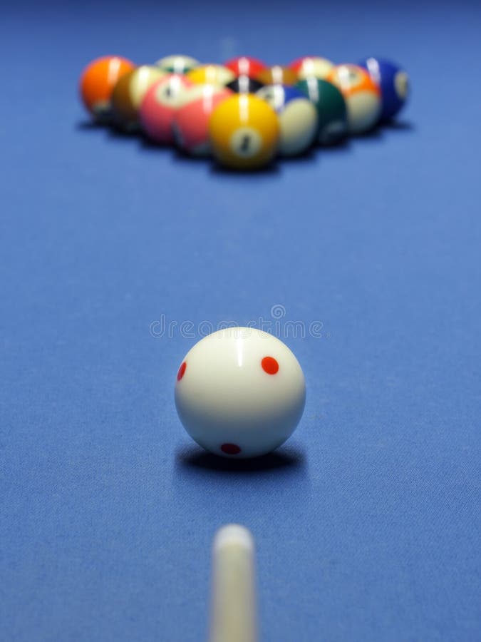 Blue billiard table stock photo. Image of round, billiard - 27240414