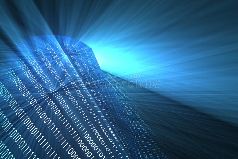 Binary stock illustration. Illustration of hole, code - 14838392