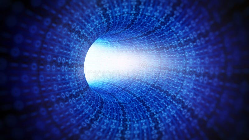 Binary code tunnel stock photo. Image of display, dimensional - 42617344 Binary code tunnel stock photo. Image of display, dimensional - 42617344