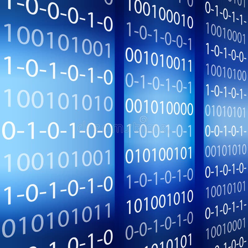 Blue Binary Computer Code Repeating Vector Background . Eps 10 Vector ... Blue Binary Computer Code Repeating Vector Background . Eps 10 Vector ...