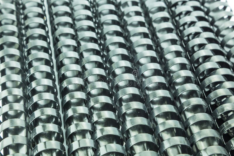 Binding springs stock photo. Image of metal, paper, close - 176710956