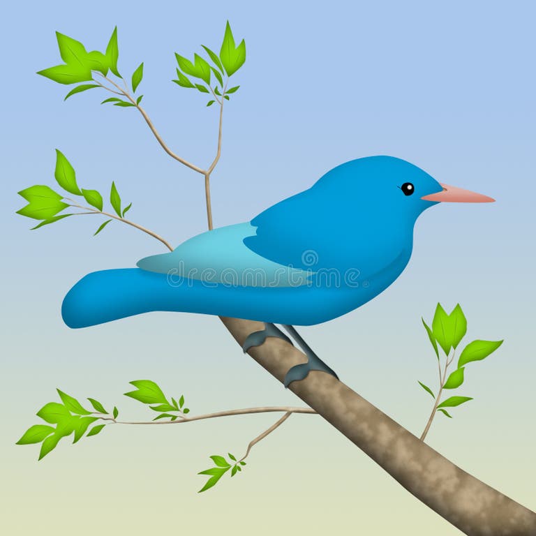 Mother Blue Bird Stock Illustrations – 2,042 Mother Blue Bird Stock ...