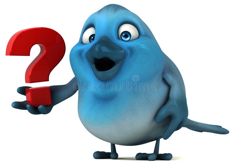 Blue bird stock illustration. Illustration of animal - 72642310