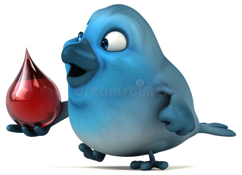 Blue bird stock illustration. Illustration of songbird - 81900180