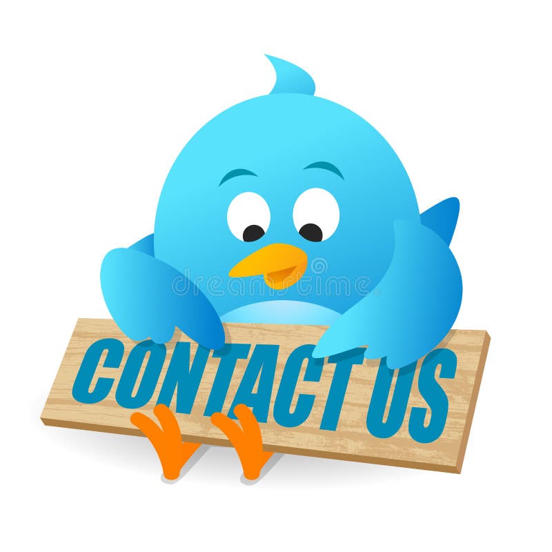 Twitter bird stock illustration. Illustration of animal - 9774951