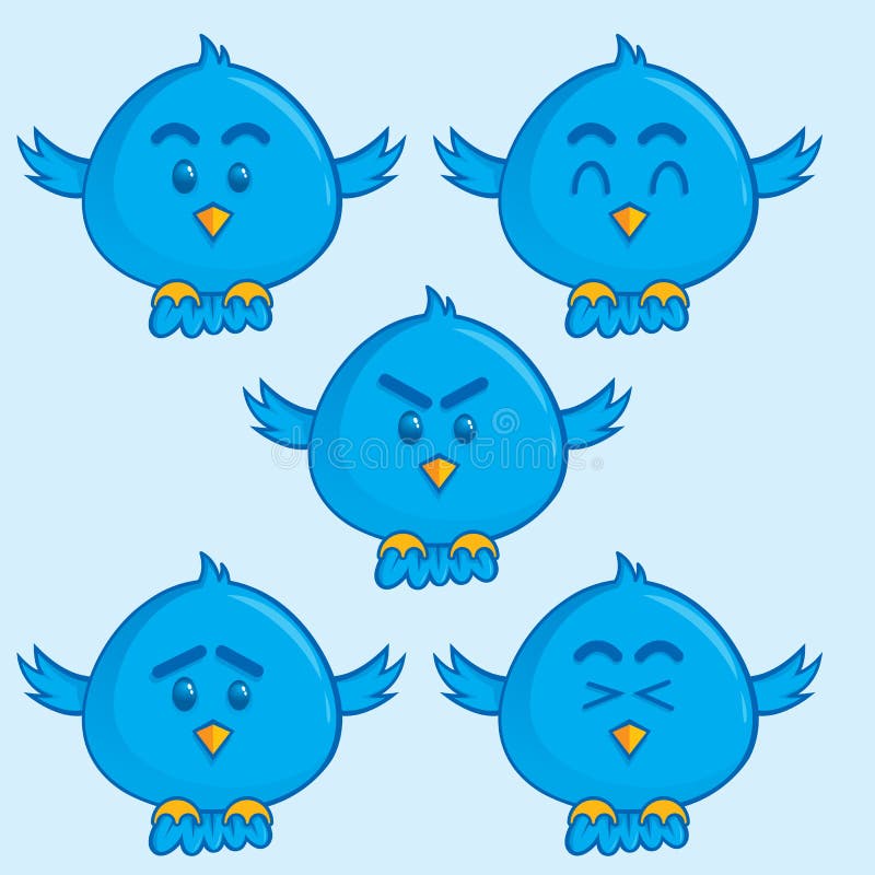 Cartoon Sad Blue Bird Stock Illustrations – 226 Cartoon Sad Blue Bird ...