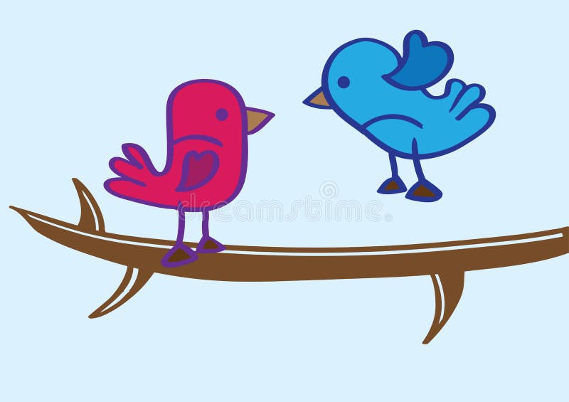 Bird Branch Cartoon Stock Illustrations – 112,313 Bird Branch Cartoon ...