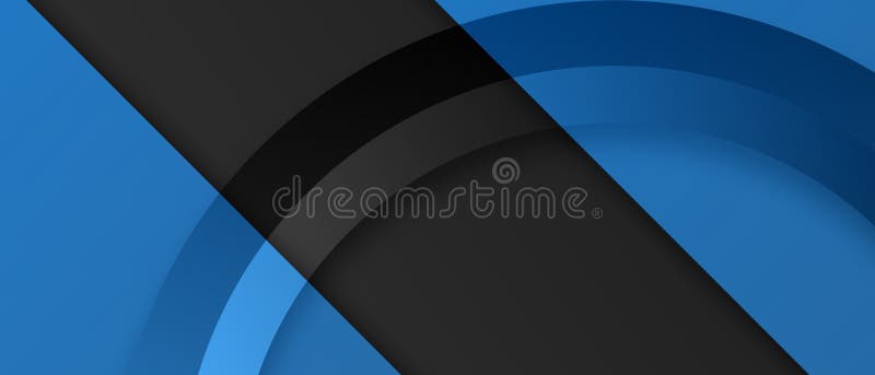 Blue Black Abstract Background with Gradient Color Decoration Stock ...