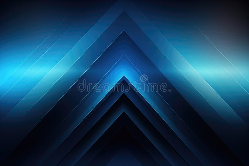 Blue and Black Abstract Background with Lines Stock Image - Image of ...